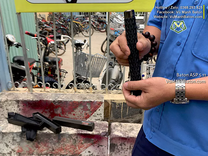 Anh Hưng (Tân Bình TpHCM) đã mua 2 cây Baton ASP Chính Hãng màu đen ...