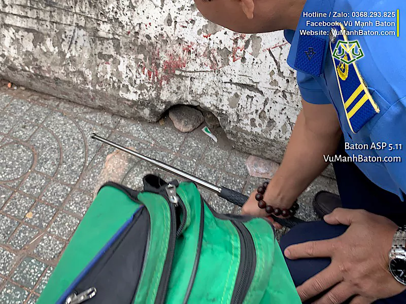 Anh Hưng (Tân Bình TpHCM) đã mua 2 cây Baton ASP Chính Hãng màu đen ...
