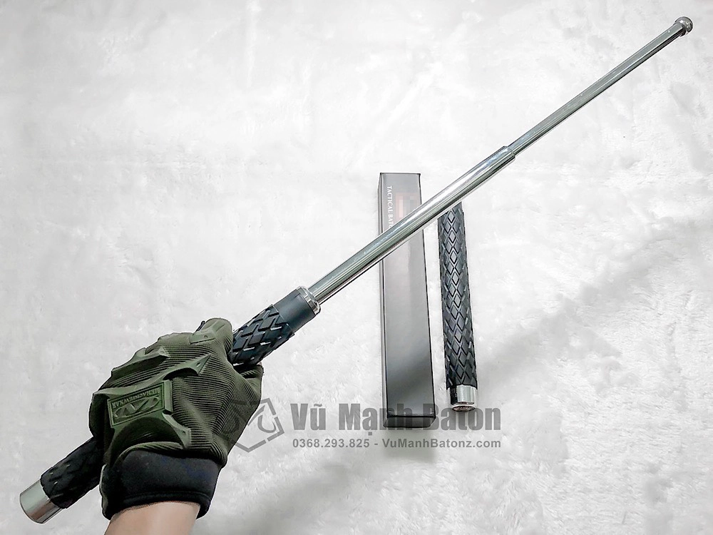 Baton ASP màu trắng Silver size 26 - AT26 | Vũ Mạnh Baton